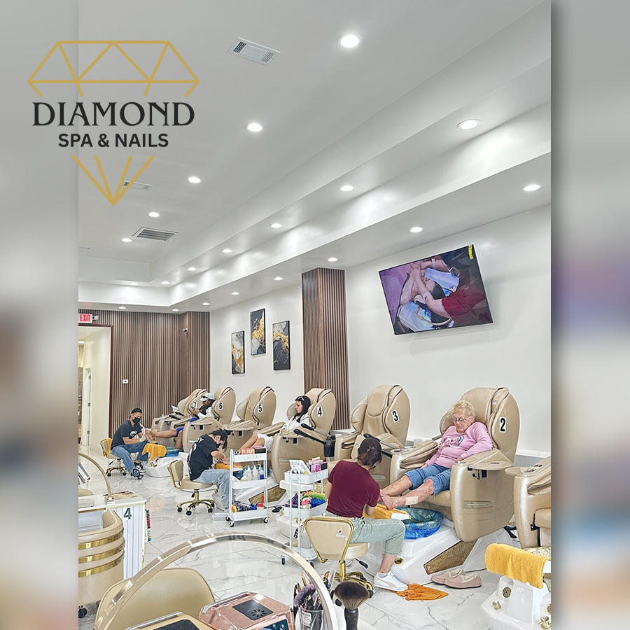 Diamond Spa & Nails in Flat Rock, MI 48134 | New salon on Telegraph Rd